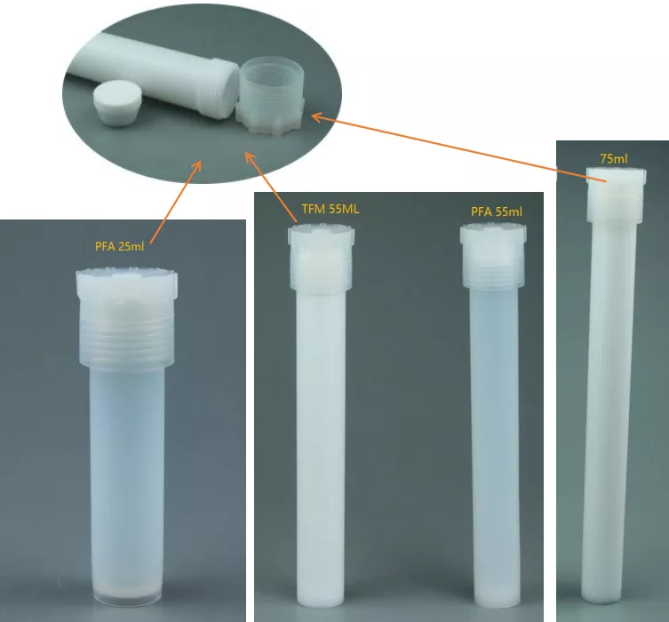 Microwave Digestion Vessels for CEM Microwave Digester 40 bit